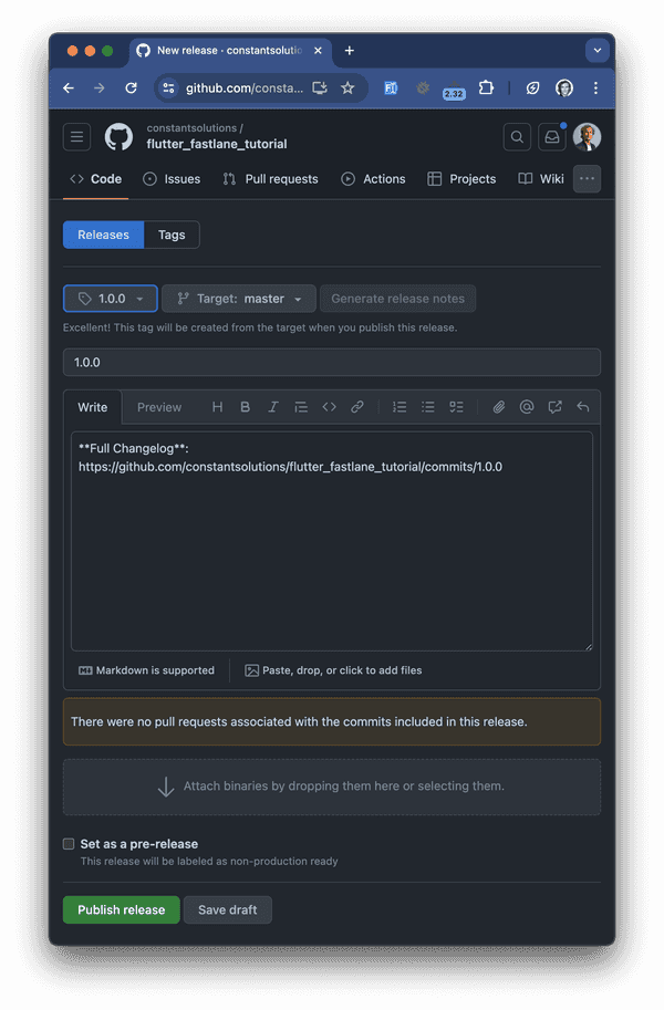 Automate Flutter Deployments To App Store And Play Store Using Fastlane And Github Actions For A